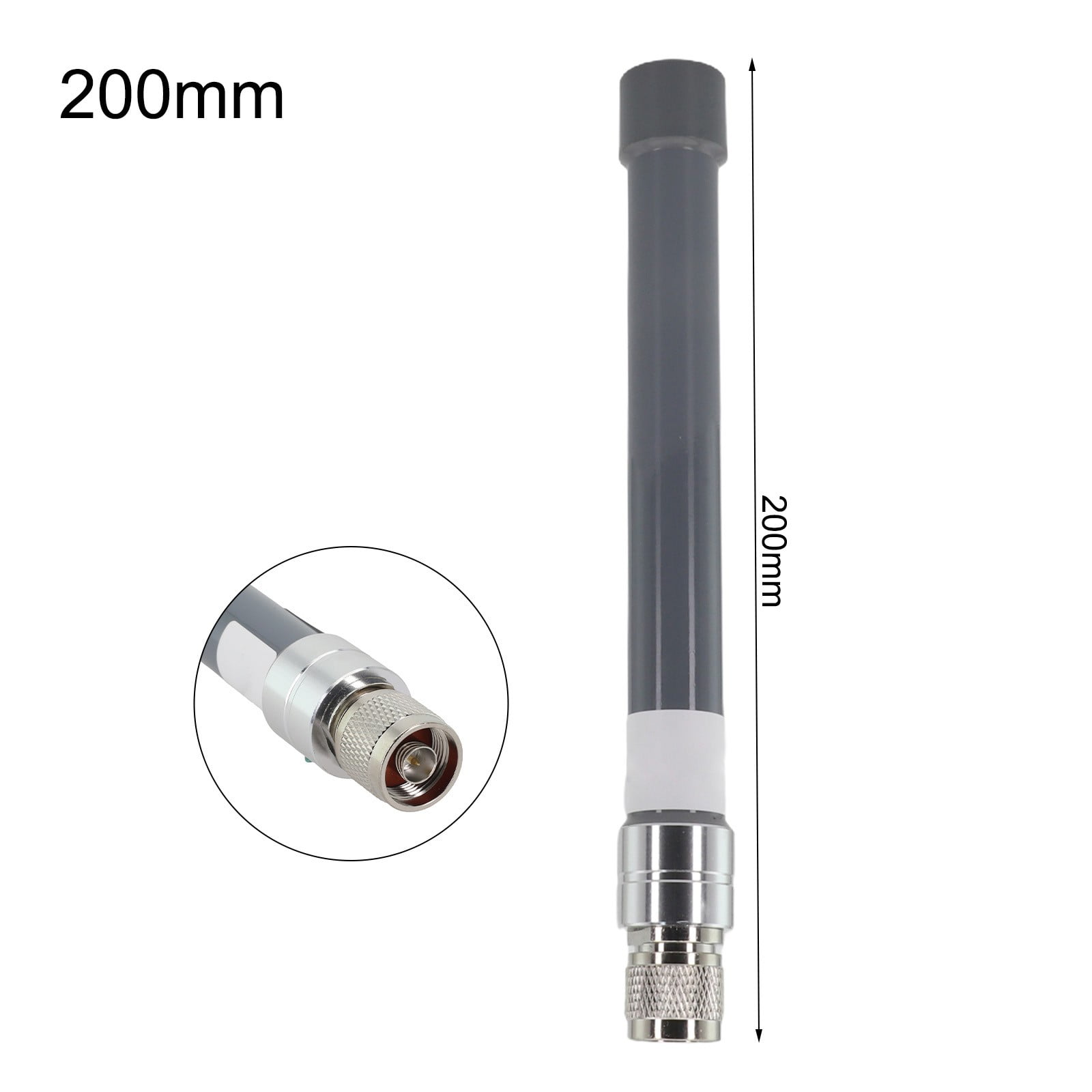 GLFILL 2.4GHz 5.8GHz Long Range Wifi Antenna N Male SMA Glass Fiber 5G ...