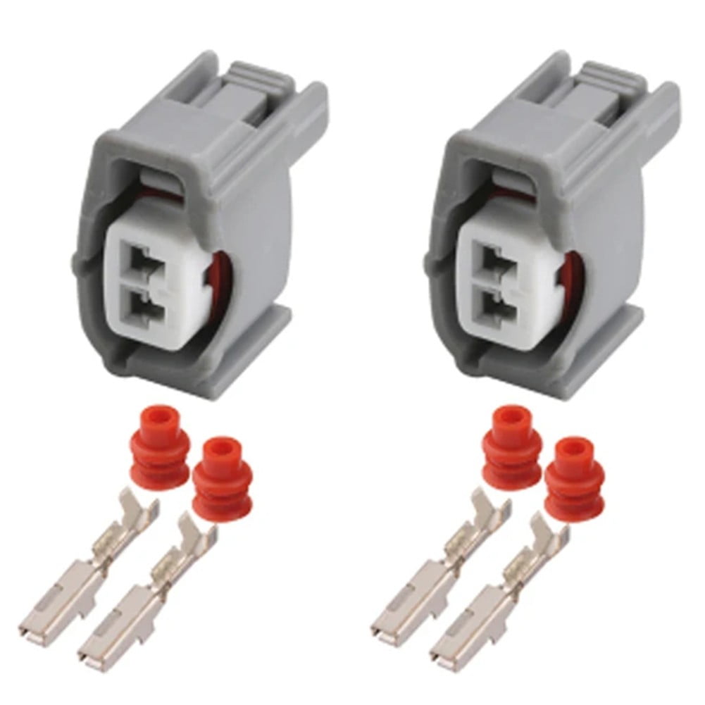 GLFILL 2-pin fuel injector plug male female waterproof connector6189 ...