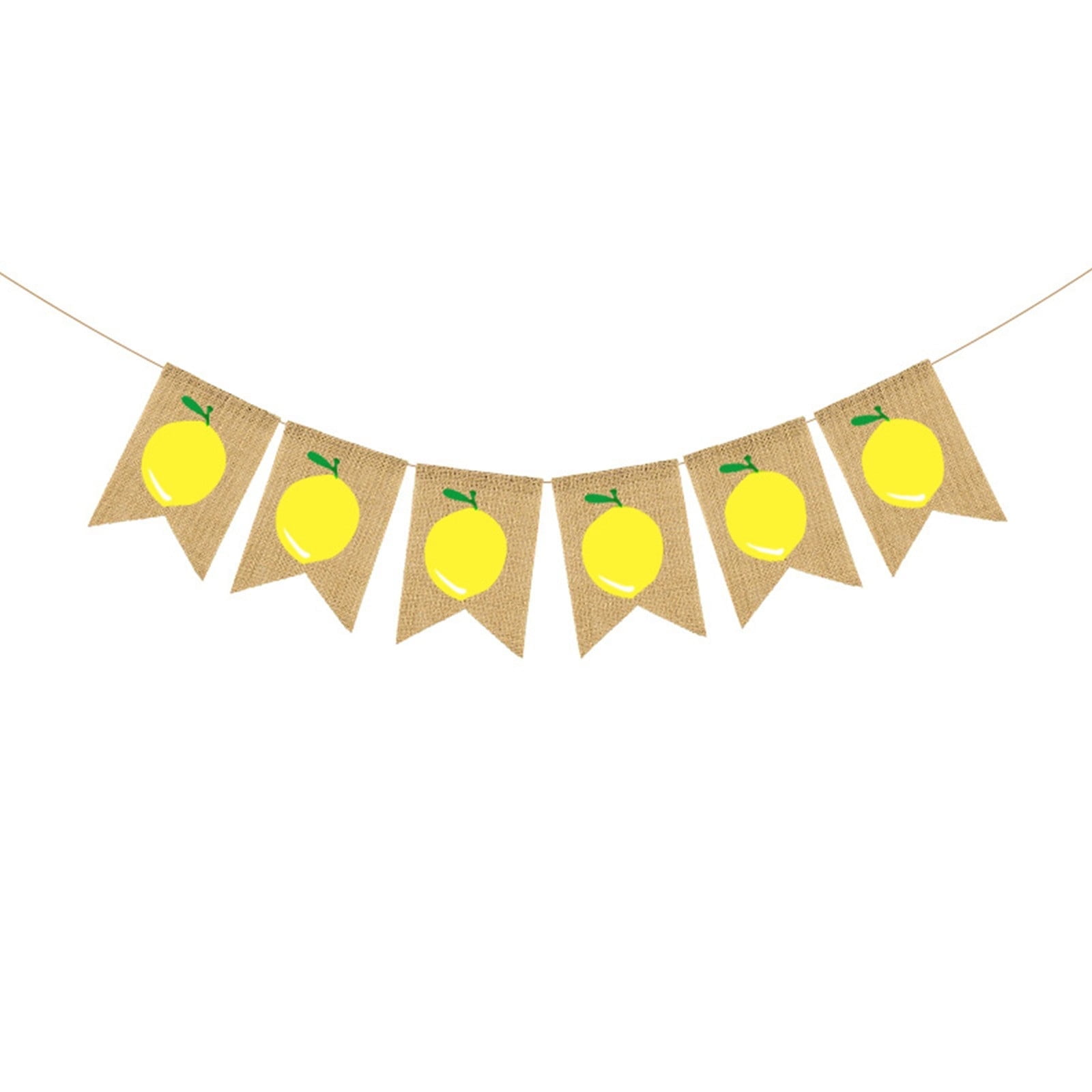 GLFILL Burlap Lemonade Banner Lemonade Stand Decorations for Lemon ...
