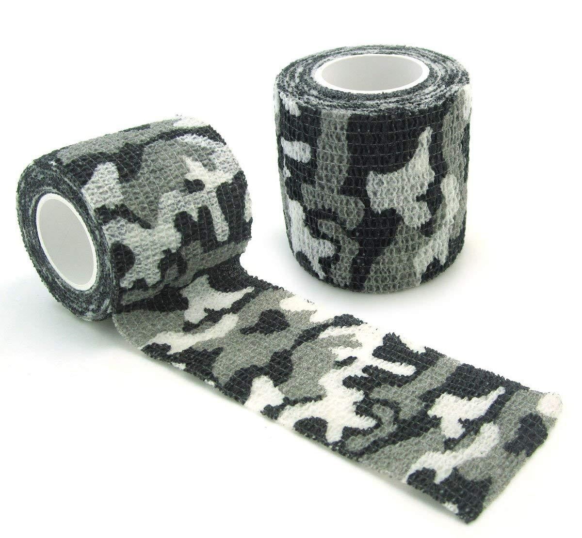 GLFILL Camo form Reusable Self Cling Camo Hunting Rifle Fabric Tape ...