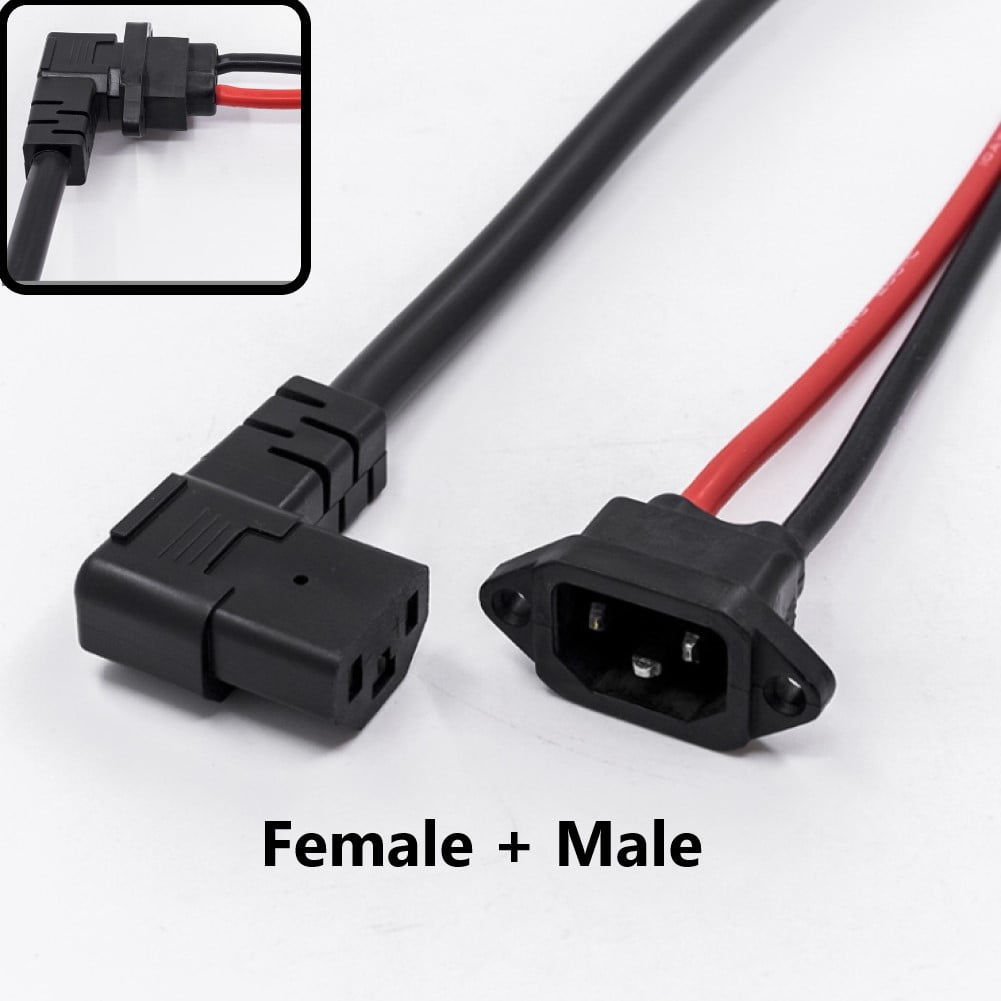 GLFILL Connector Discharge Electric Bike Charging Plug Socket Large ...