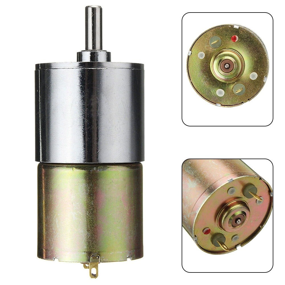 GLFILL DC 12V 2RPM- 1000RPM High Torque Electric Gear Box Motor Speed ...