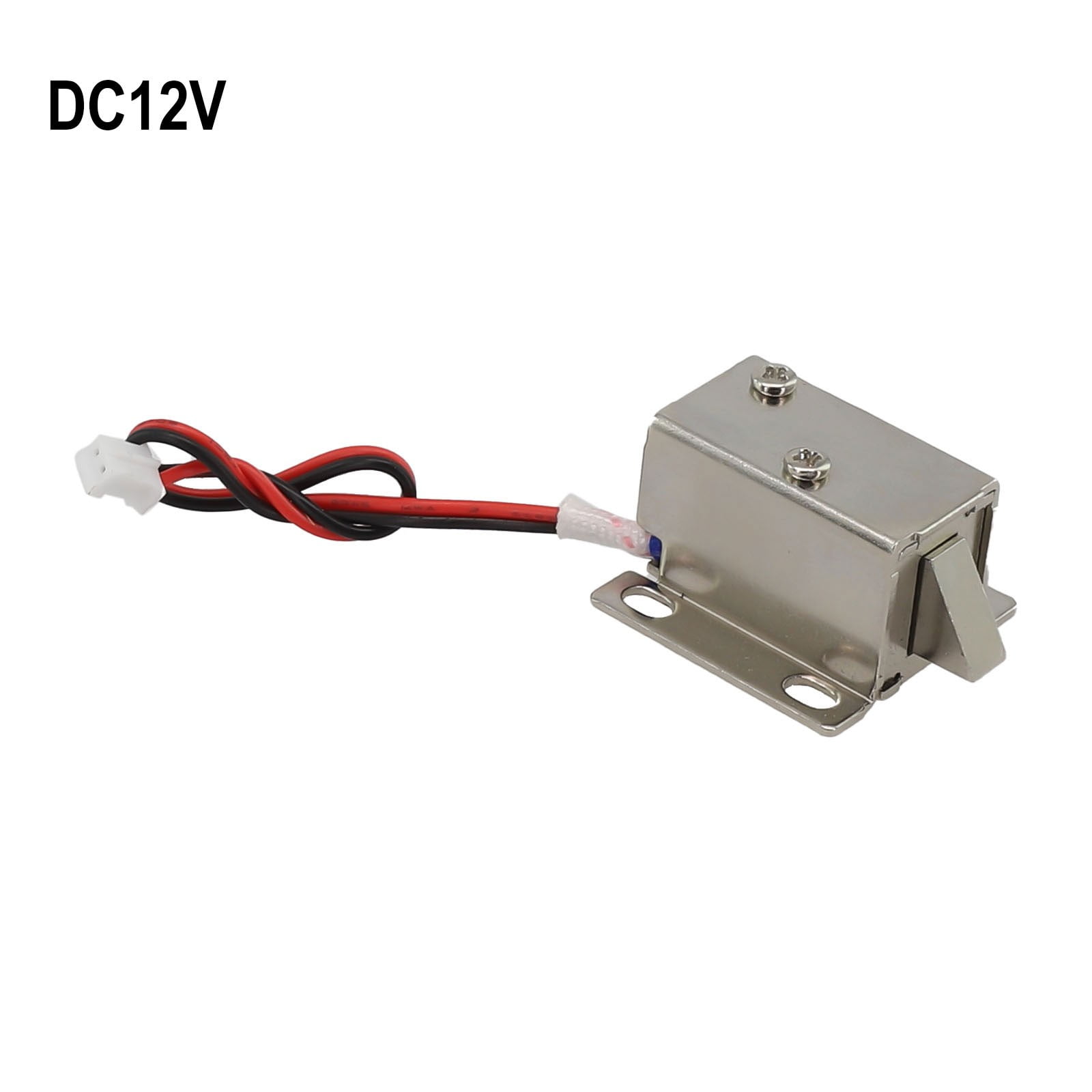 GLFILL Electronic Door Lock Catch Gate 6V-24V Release Assembly Solenoid ...