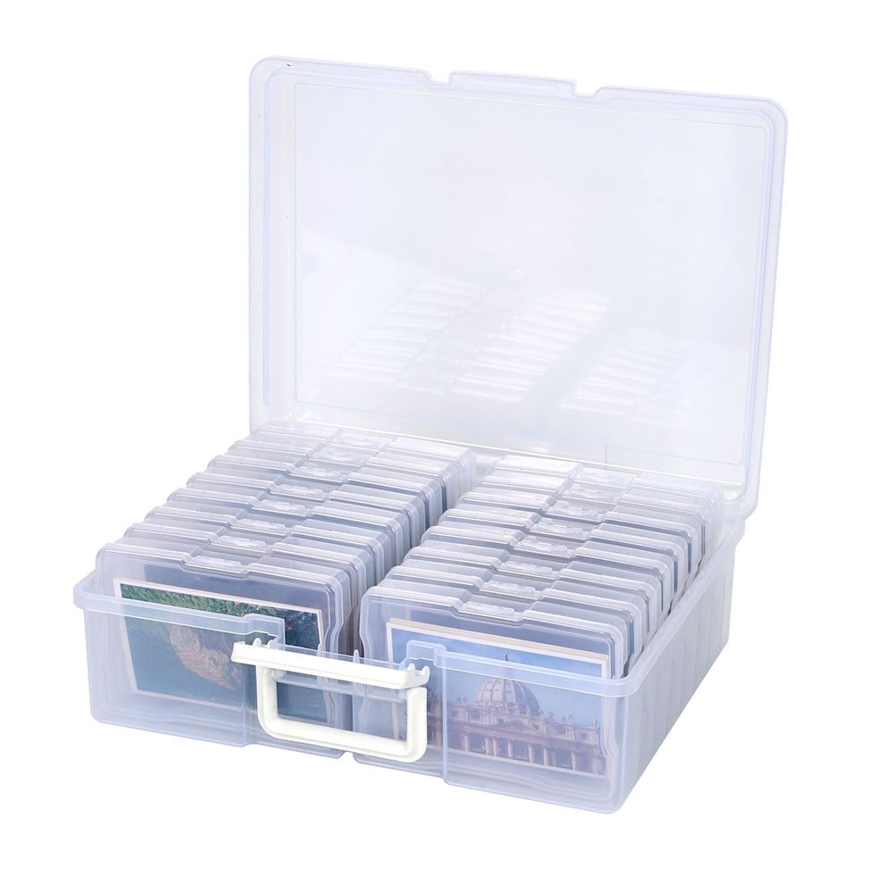 GLFILL Photo Storage Box Photo Storage Cases 16 Boxes Suitable For 4 ...