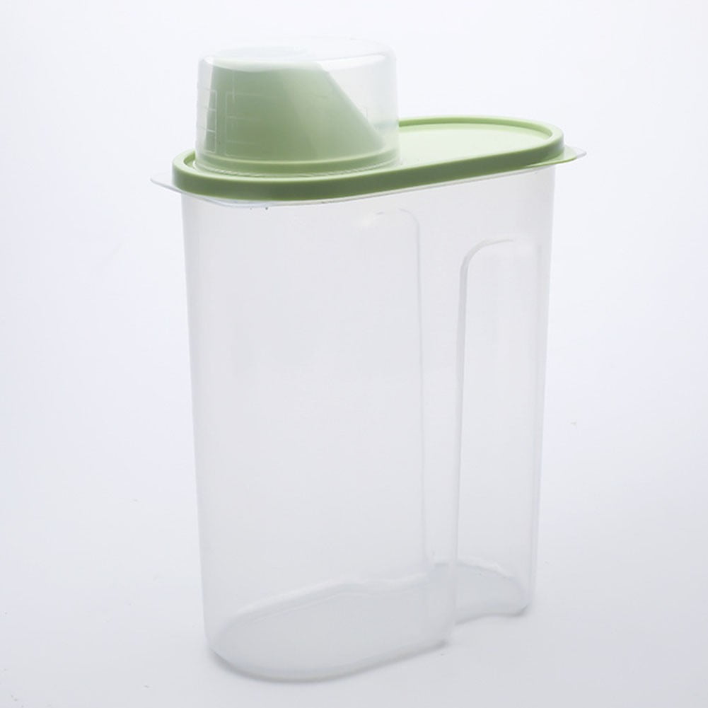 GLFILL Plastic Kitchen Food Cereal Grain Bean Rice Storage Box ...