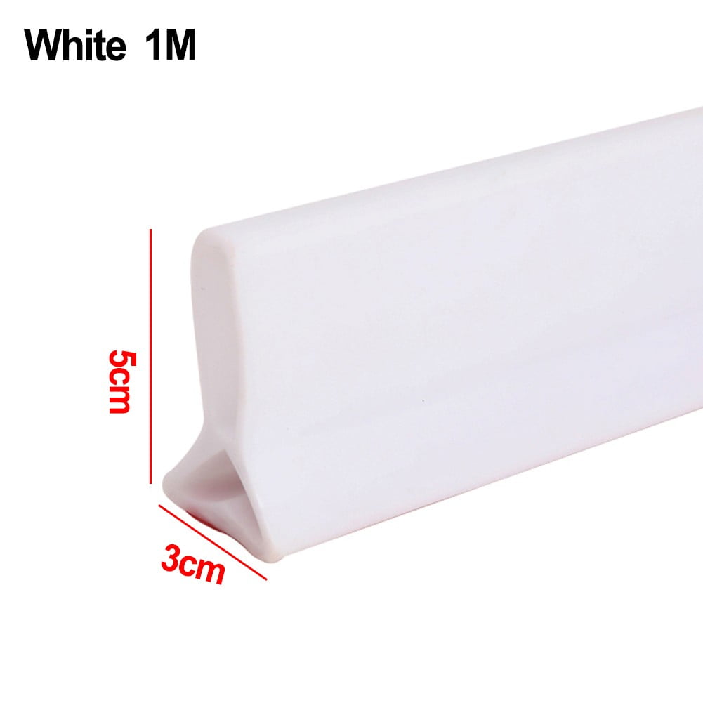 GLFILL Silicone Bathroom Water Stopper Blocker Shower Dam Non-Slip Dry ...