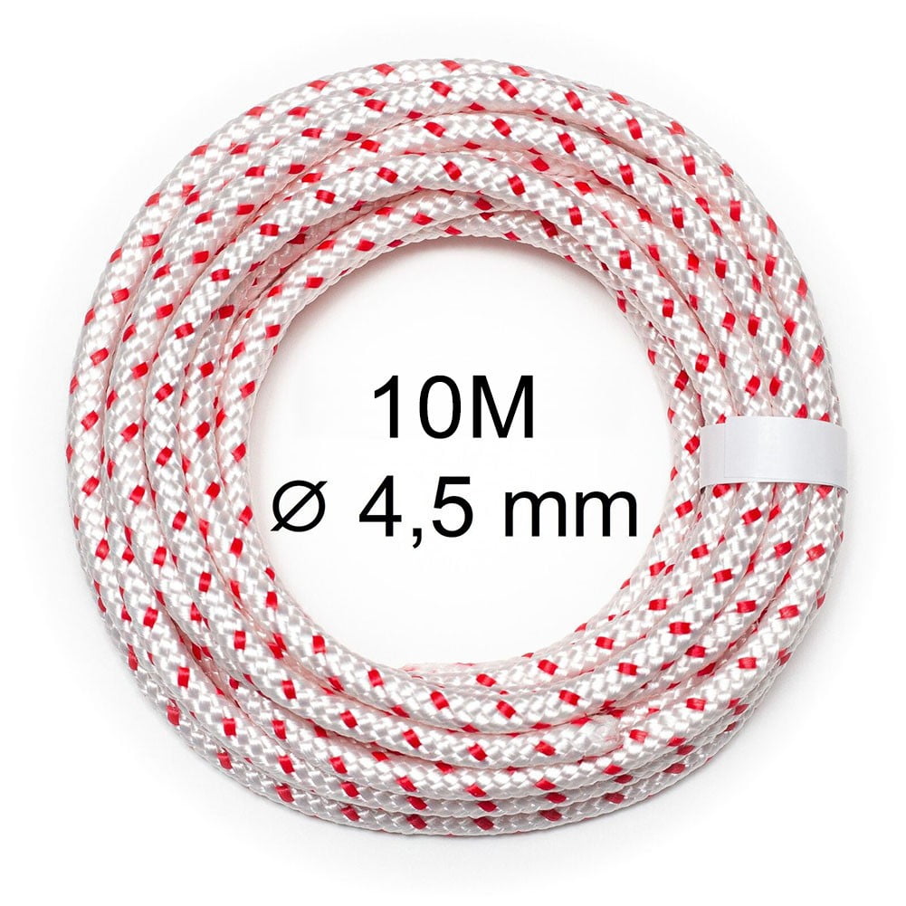 GLFILL Starter Cord 10M Ø 4.5mm Chainsaw Lawn Mower Pull Cord Garden ...