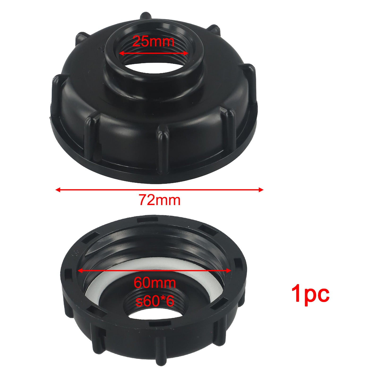 GLFS 1/5pcs IBC Tank Fittings Internal Dispense Valve Fitting ...