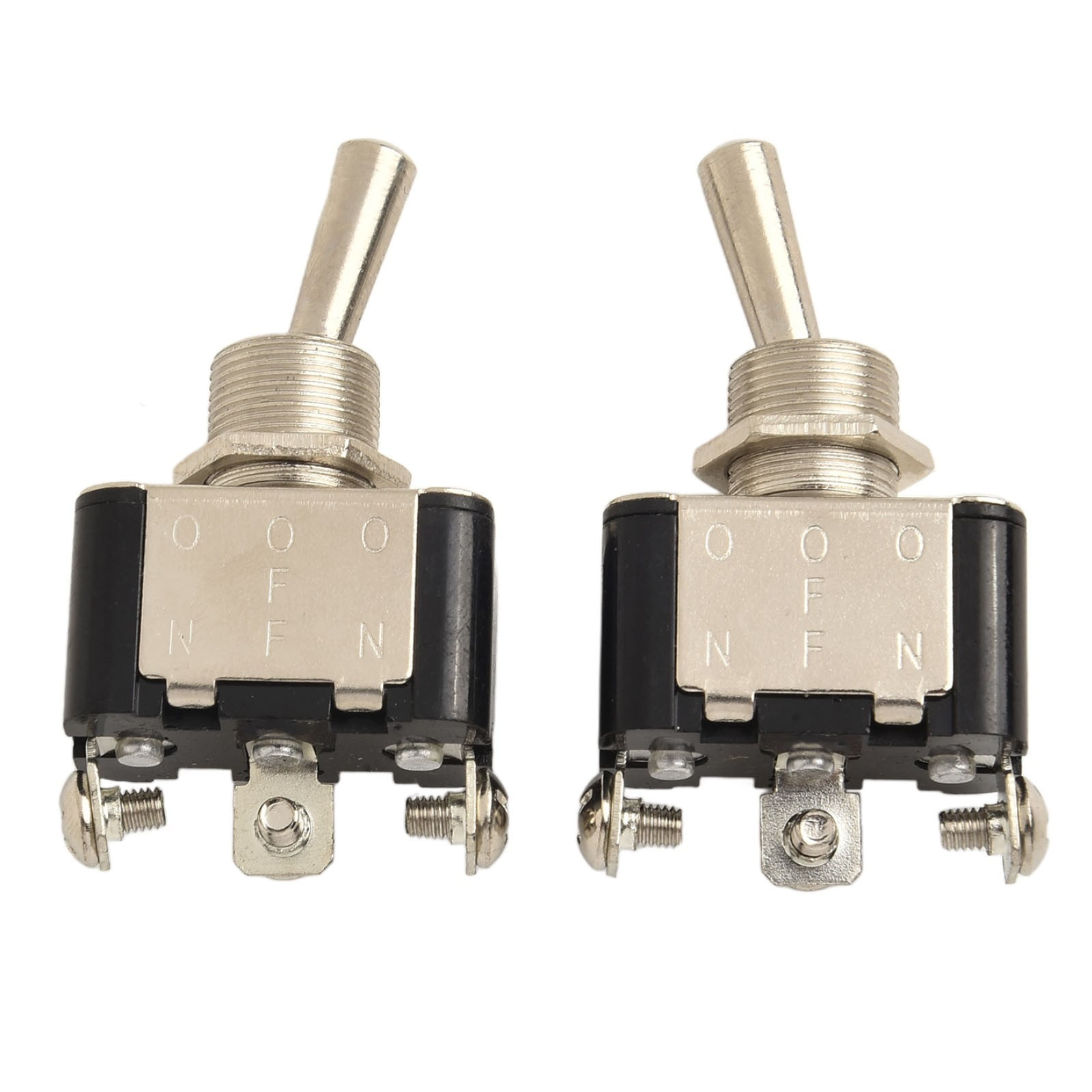 GLFS 2pcs 15A 250VAC Double Throw Toggle Switch Heavy Duty On-Off 2 ...