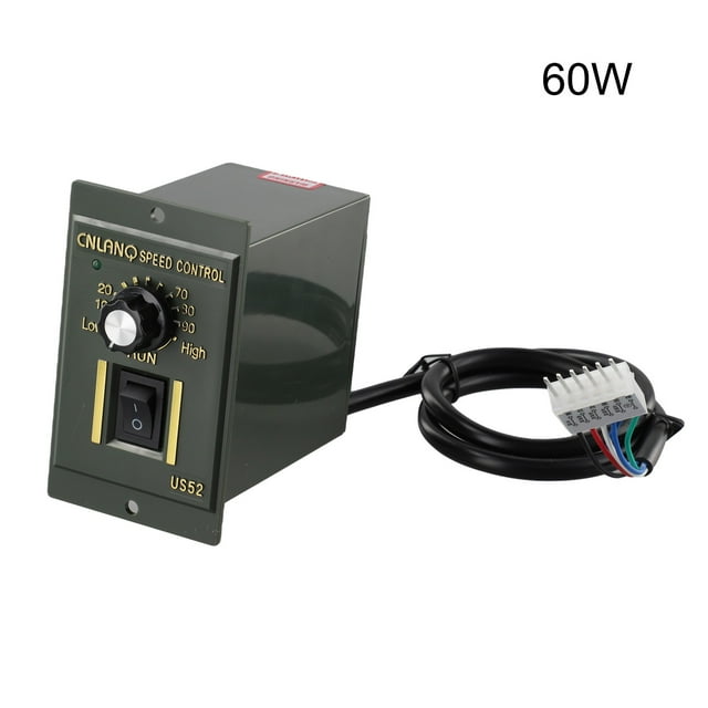 GLFS AC220V Motor Speed Regulator US-52 Motor Speed Controller ...
