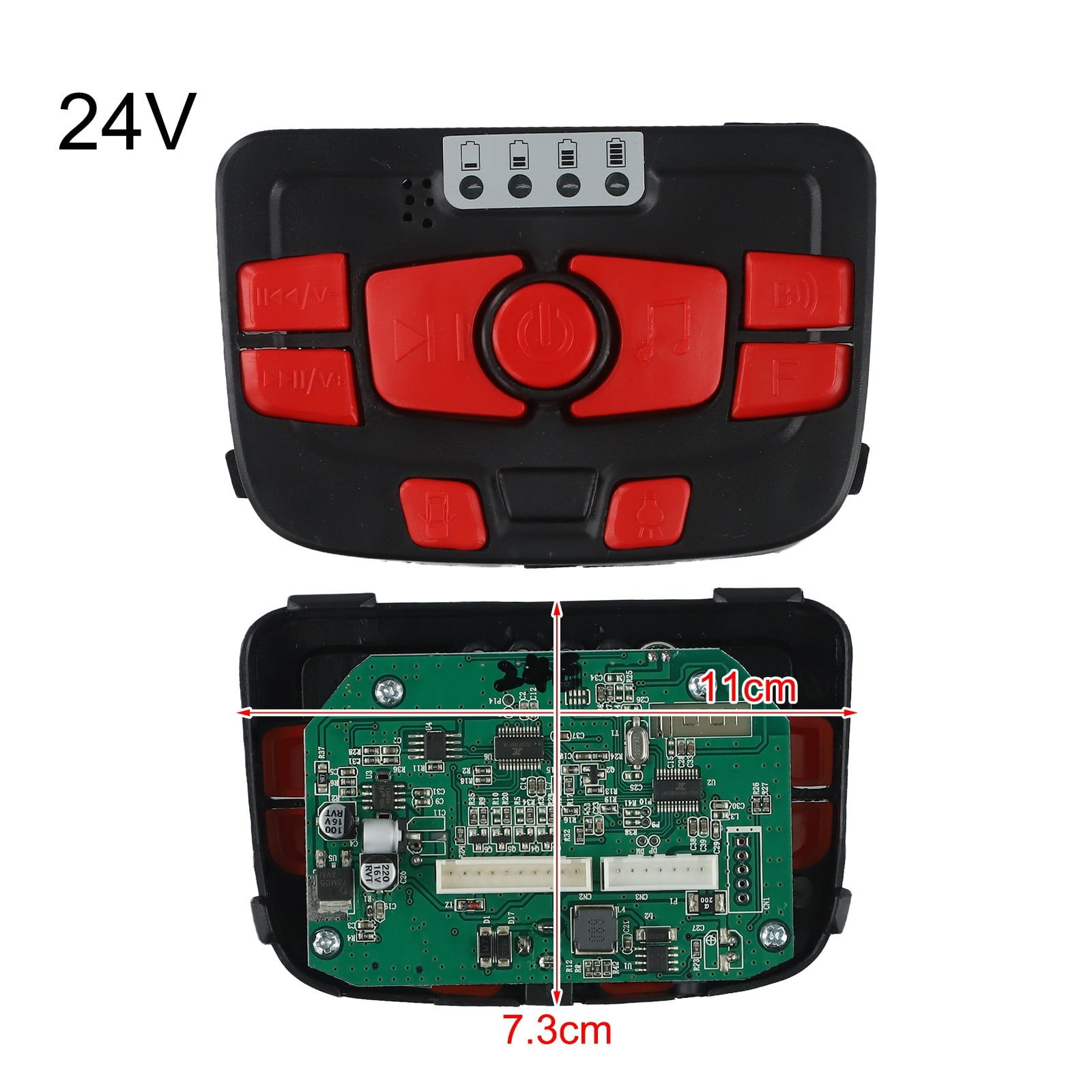GLFS For 12V/24V Stroller Multifunctional Central Control Children's ...