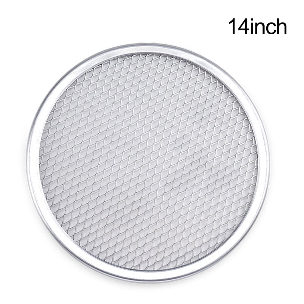 GLFSIL 8-16inch Thickened Aluminum Pizza Mesh Plate Pizza Plate Baking ...
