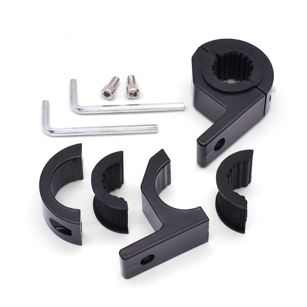 GLFSIL Fog Light Clamp Holder Modified 1.25\'\' Clamp for Motorcycle ...