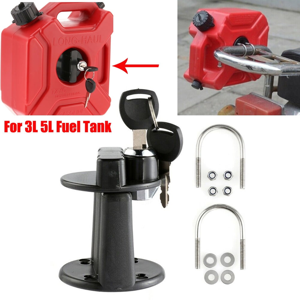 GLFSIL For 3L 5L Fuel Tank Mount Petrol Can Jerry Cans Key Bracket ...