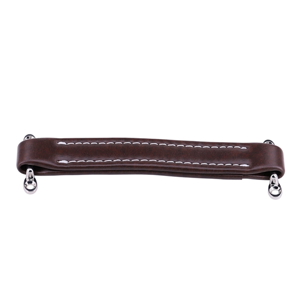 GLFSIL Vintage Style Leather Guitar AMP Handle with Screw For Guitar ...