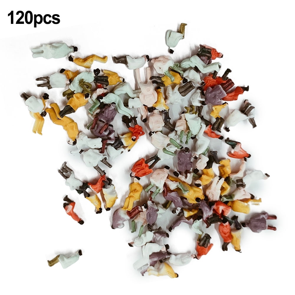 GLFSILL 120 Pcs N Scale 1:160 ALL Seated People Sitting Figures ...