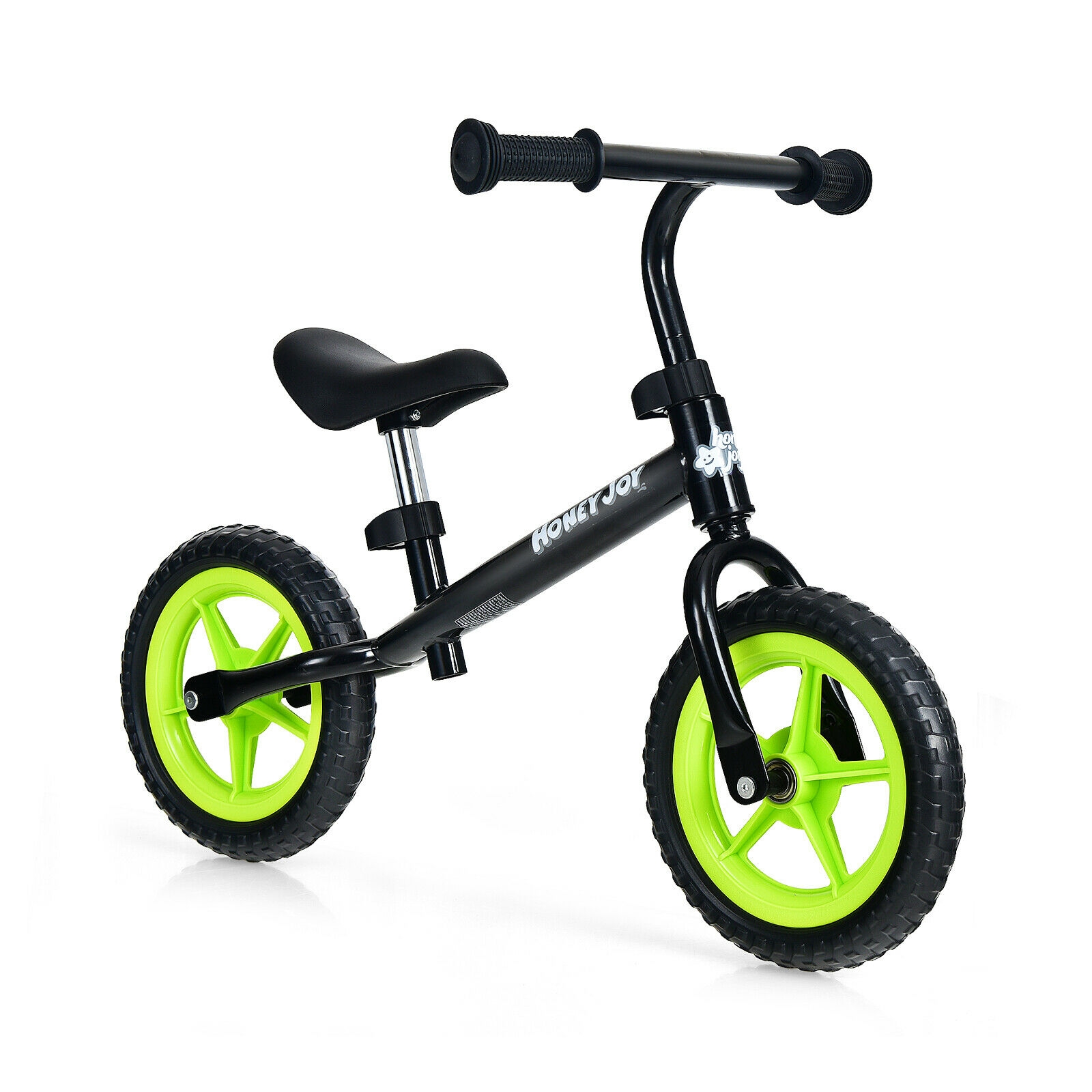 GLINTEX Kids No Pedal Classic Entry Balance Bike with Adjustable ...