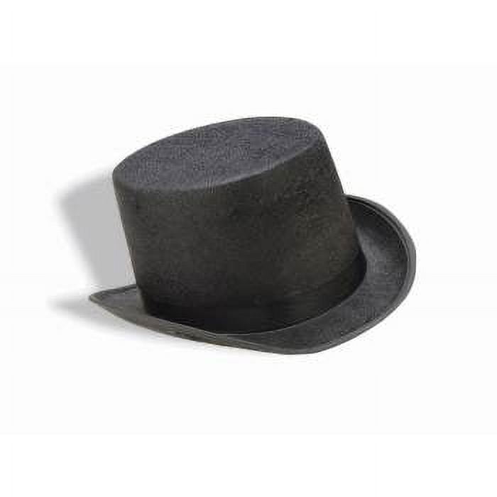 GLITTER MESH TOP HAT-BLACK - Walmart.com