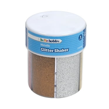 Hello Hobby Neon Glitter Shakers 6-Pack for Arts and Crafts, 6 Neon ...