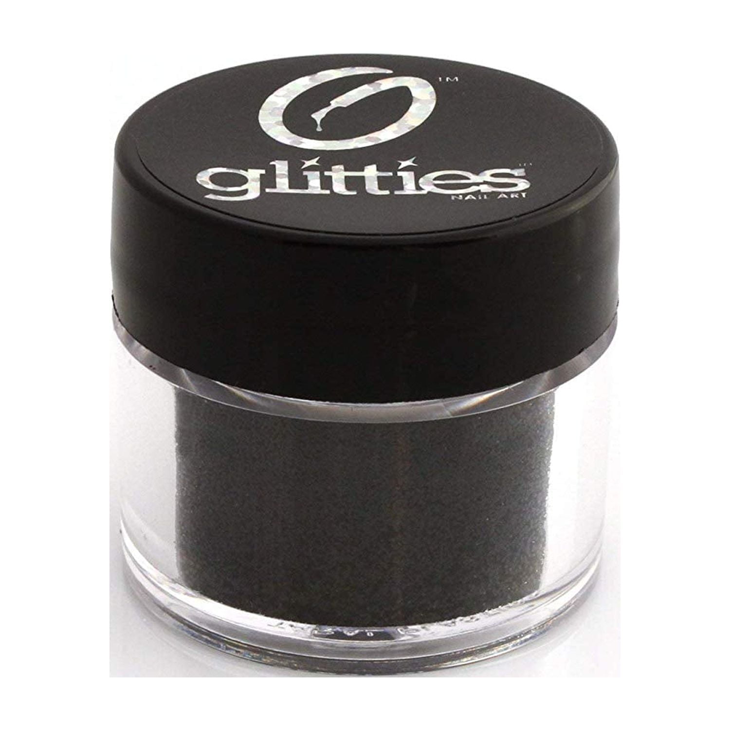 GLITTIES - Black Ice - (.008") - Fine Glitter Powder - Black Fine ...
