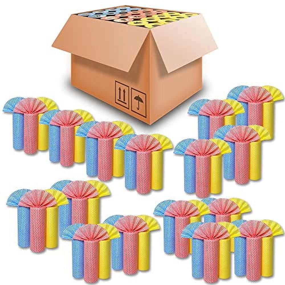 GLL Cleaning Cloths Roll Wipe Sheets, Dish Wash Cloths, Disposable ...