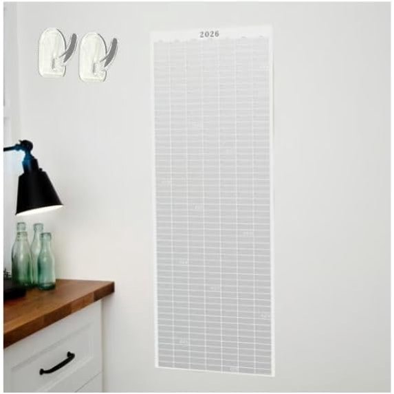 GLLWDML 2026 Wall Calendar, Cozy Pecan Print Design Decorative Monthly ...