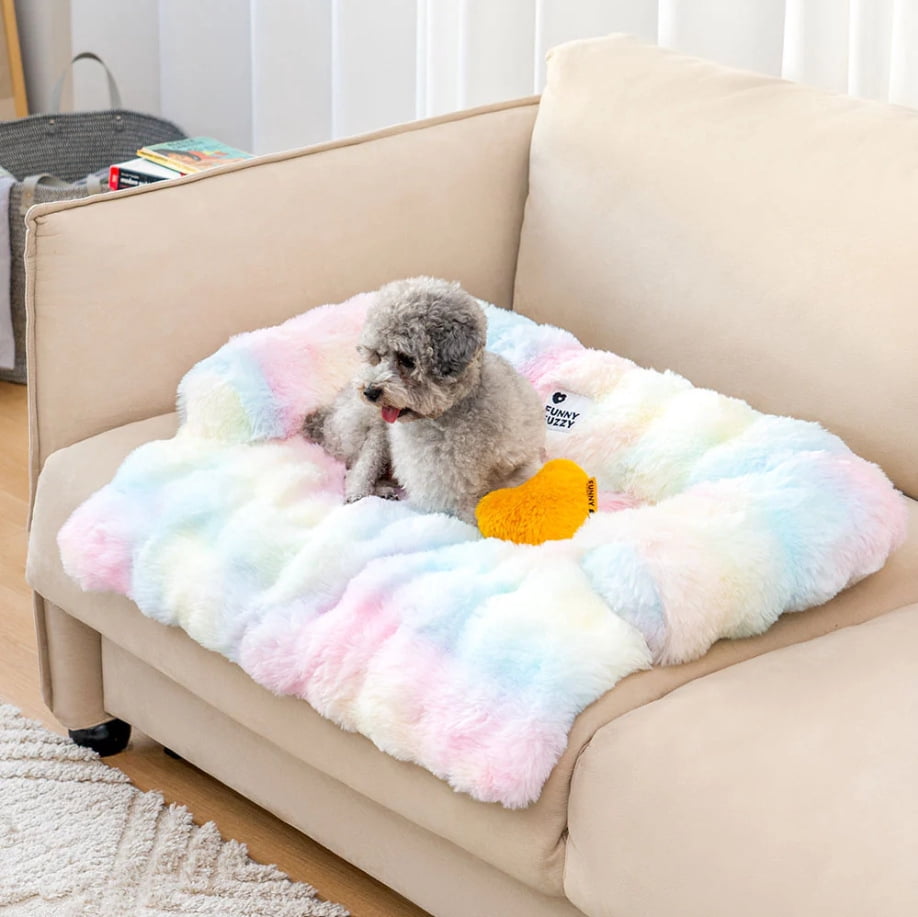 GLLWDML Dream Cloud Pet Sofa Bed, Non-Slip Orthopedic Plush Dog Mat ...