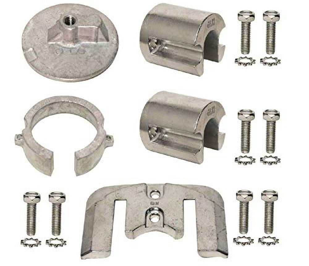 GLM Aluminum Anode Kit Mercruiser Bravo I 1 One Sterndrives Replaces ...