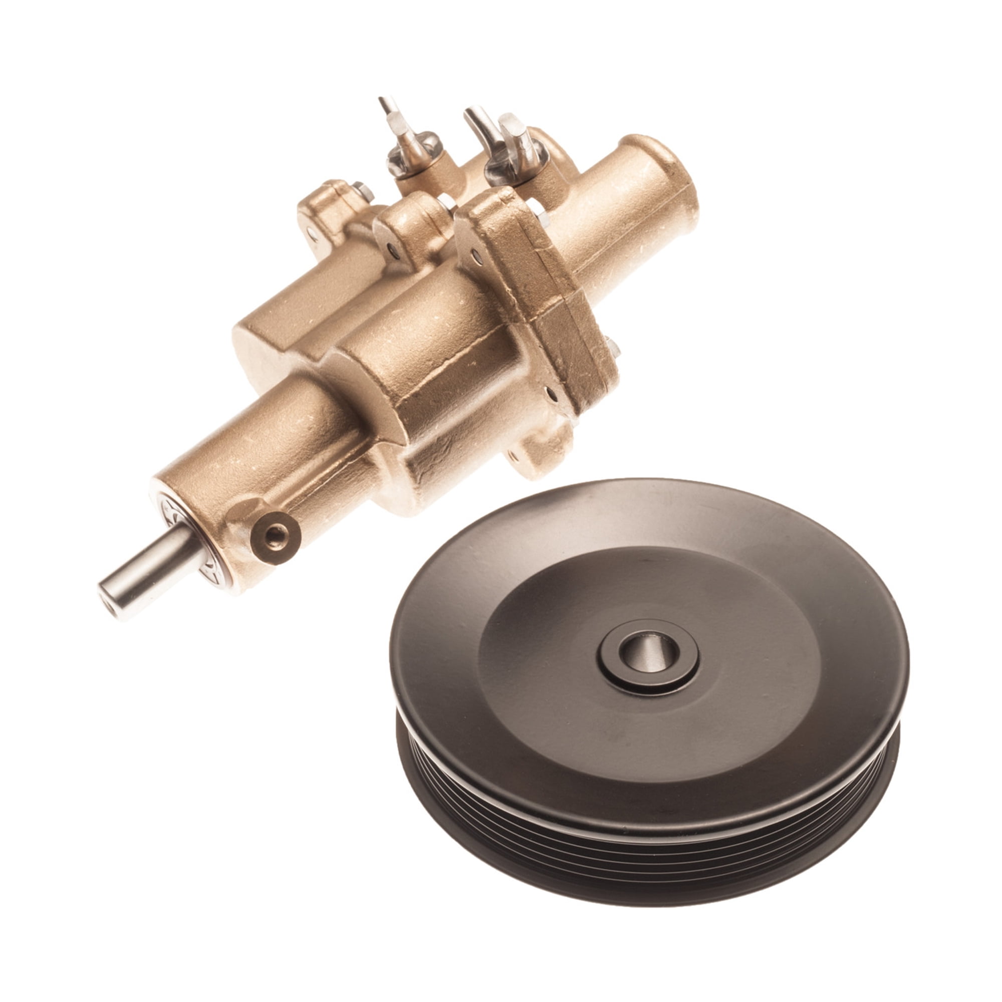 GLM Marine 12111 Mercruiser Sea Water Pump Assembly Without Air ...