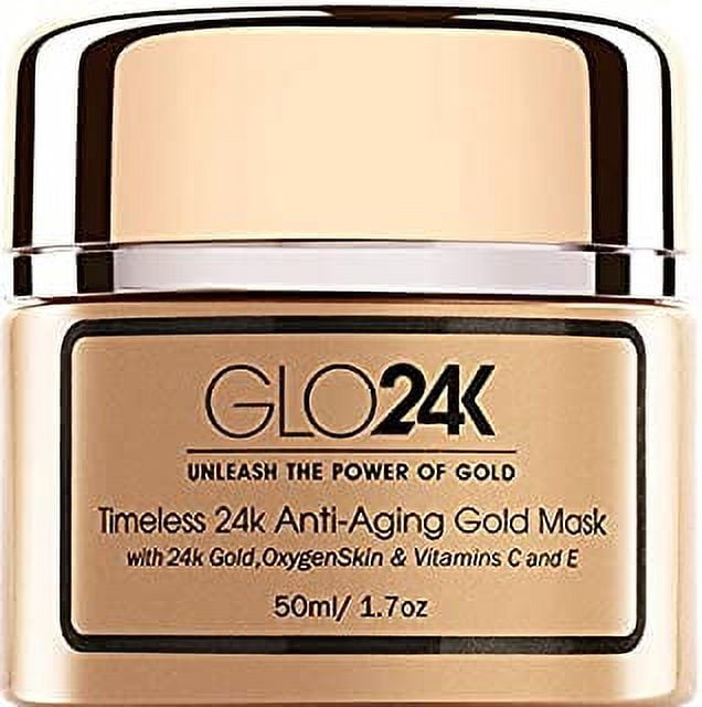GLO24K Timeless 24k Anti-Aging Gold Mask with 24k Gold,OxygenSkin ...