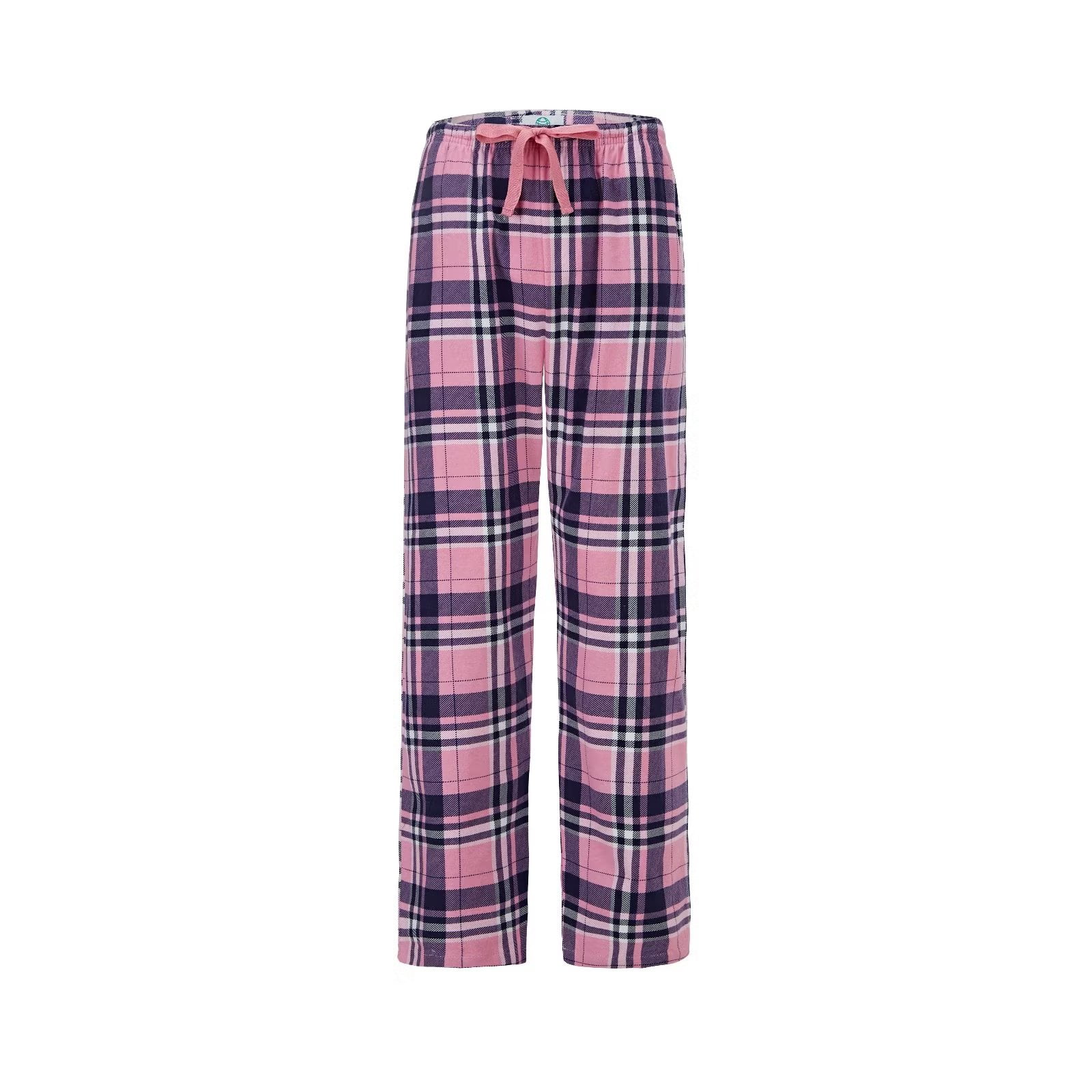 GLOBAL 100% Cotton Comfy Flannel Bottom for Women Warm and Cozy Pants ...