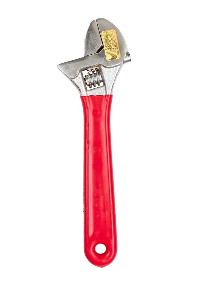 GLOBUS 294 Forged Adjustable Steel WrenchSpaner 10250 MM Chrome finish ...