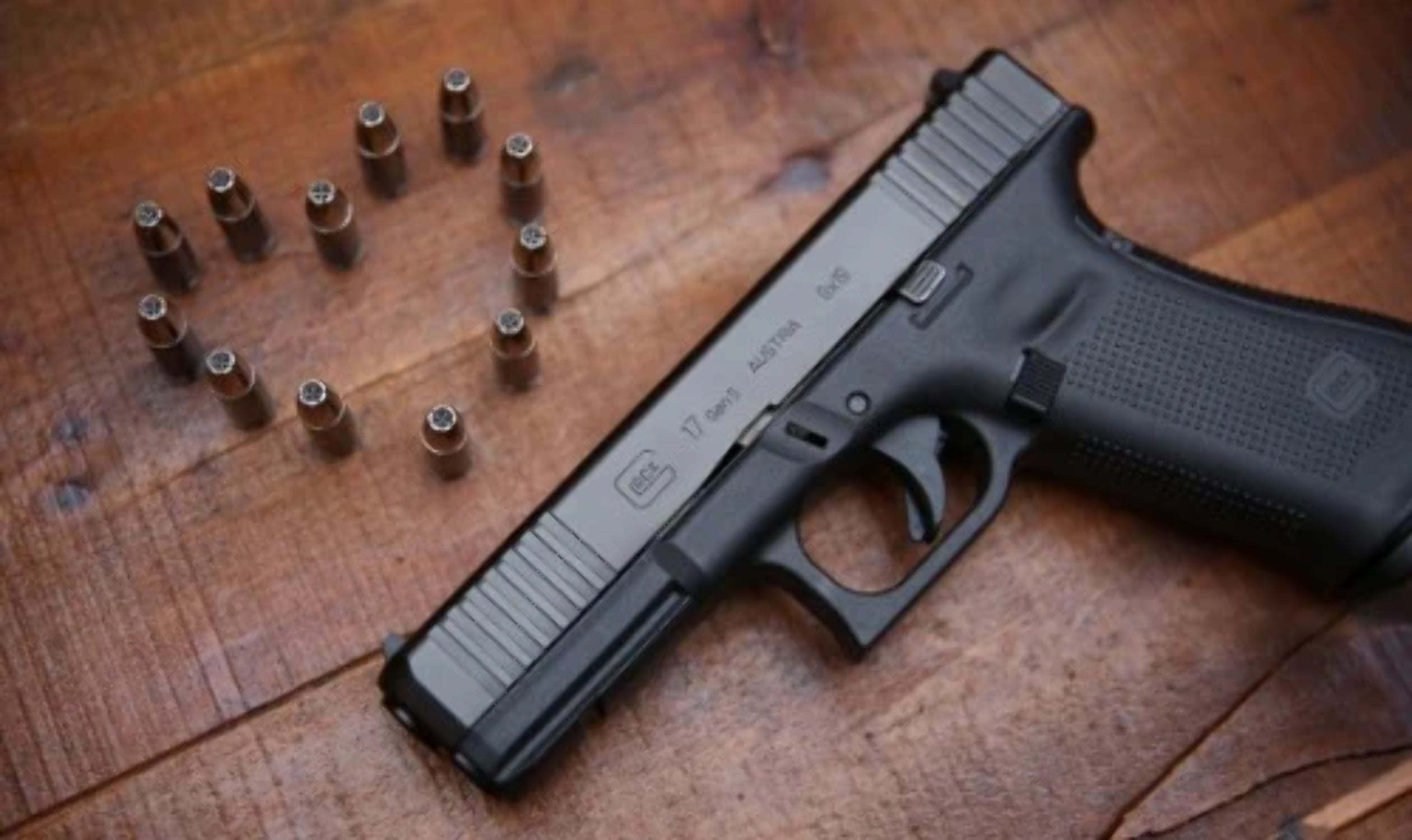 GLOCK HEART BULLETS HANDGUN GLOSSY POSTER PICTURE BANNER PRINT PHOTO ...