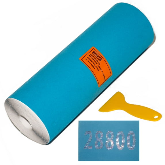 GLOCTO Magic Flock Plus Rhinestone Template for Cameo, Cricut Machines ...