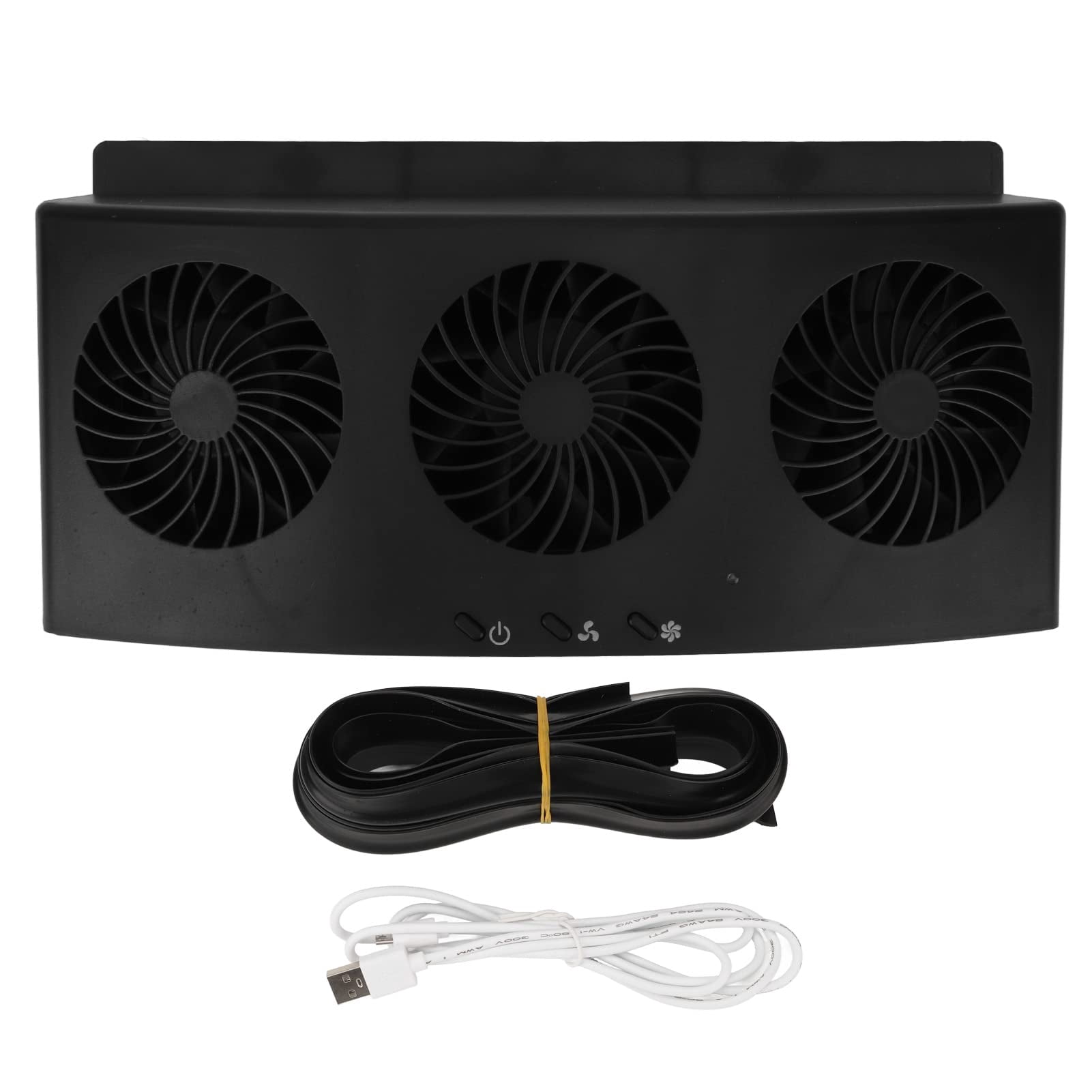 GLOGLOW Car Window Exhaust Fan, 4000 RPM 2 Levels Car Exhaust Fan ...
