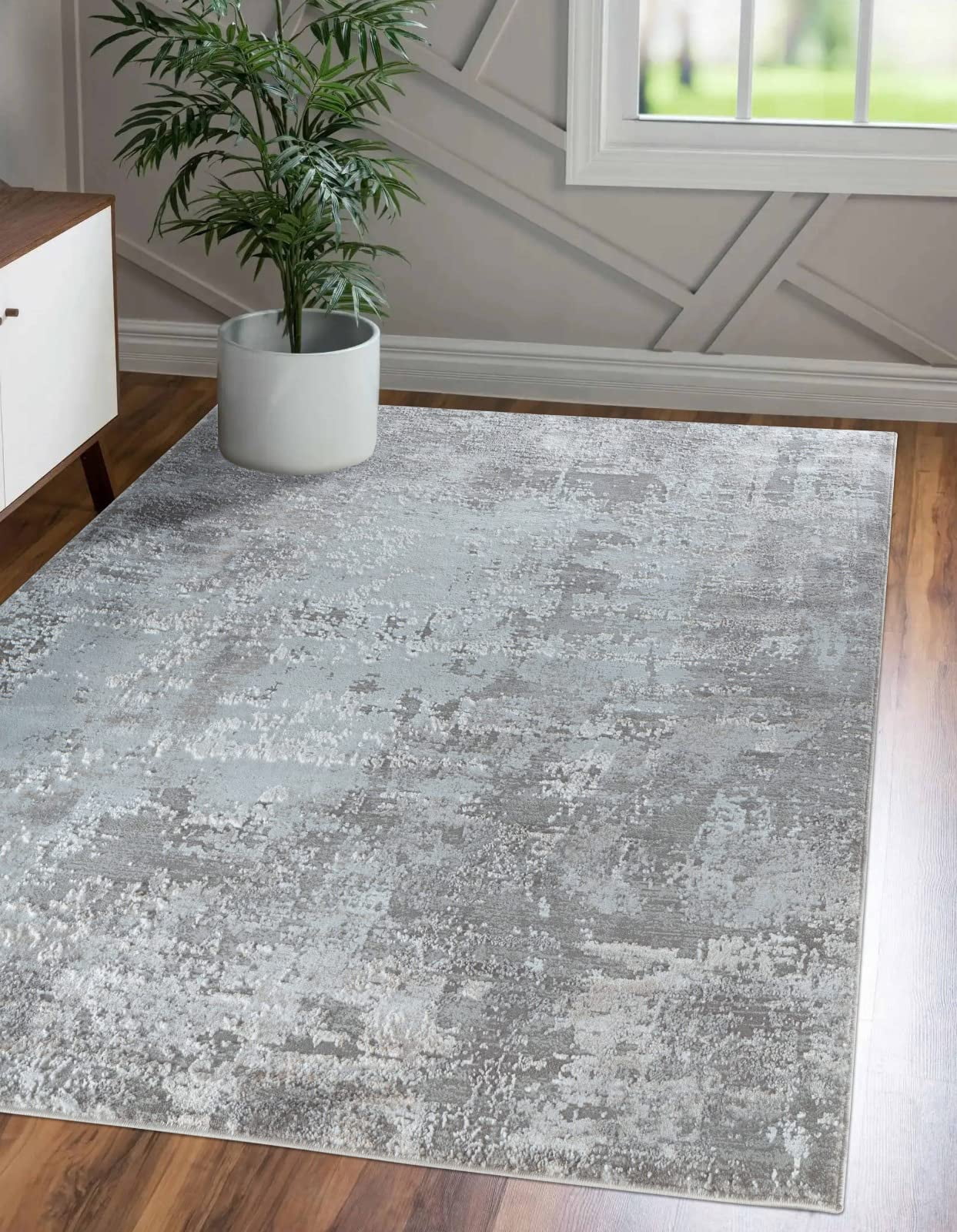 GLORY RUGS Modern Abstract Rug 2x3 Door Mat Dark Vizon Gold Faded for ...