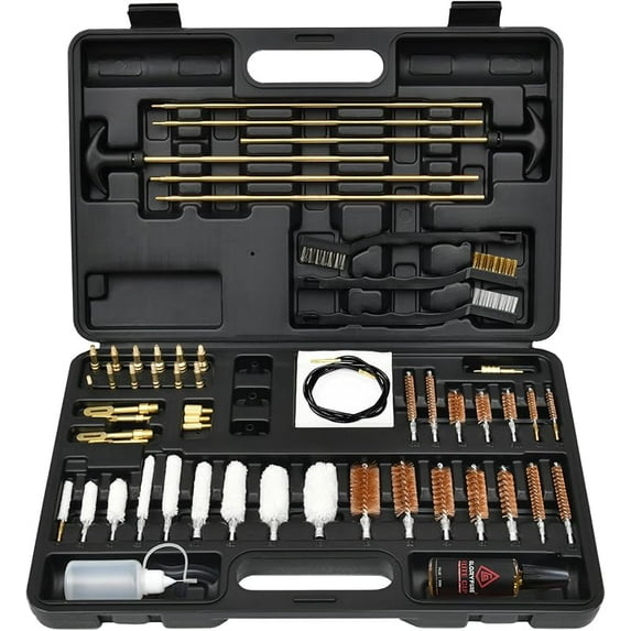 GLORYFIRE Gun Cleaning Kit Universal for Guns, Gun Brushes for Pistol ...