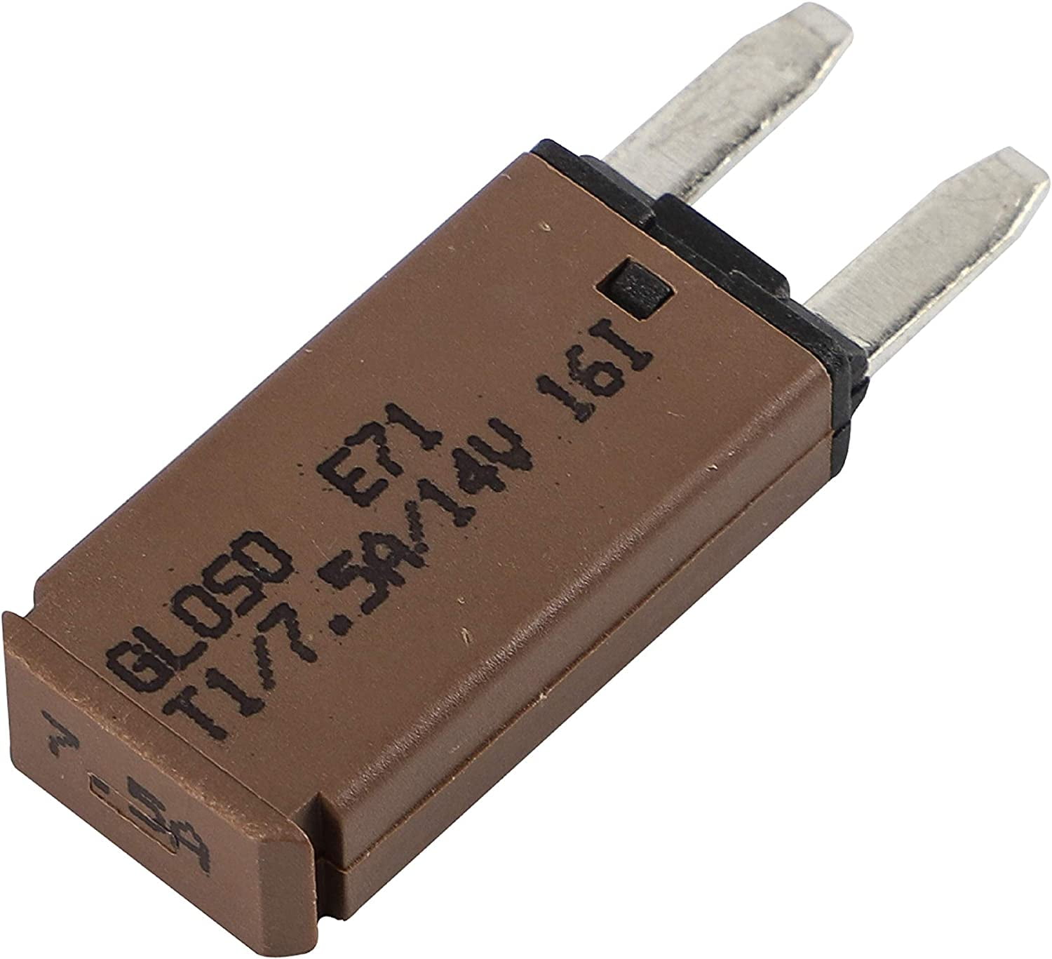 GLOSO E71 Mini ATM 7.5Amp Circuit Breakers Auto Reset (T1) - 1 Pack (7 ...