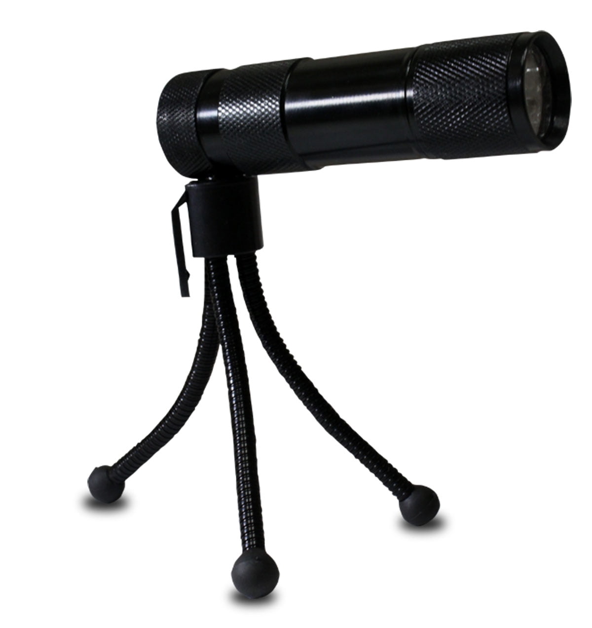 GLOW PRO 9 LED Flashlight | Revolving Tripod Stand | Compact Design ...