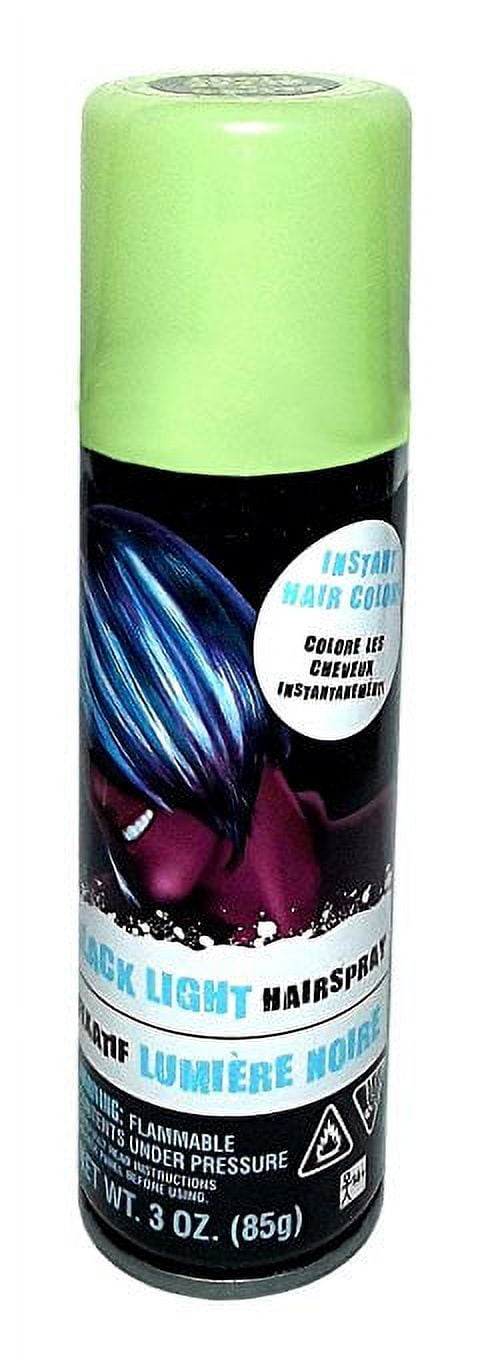 Black Light Hair Spray