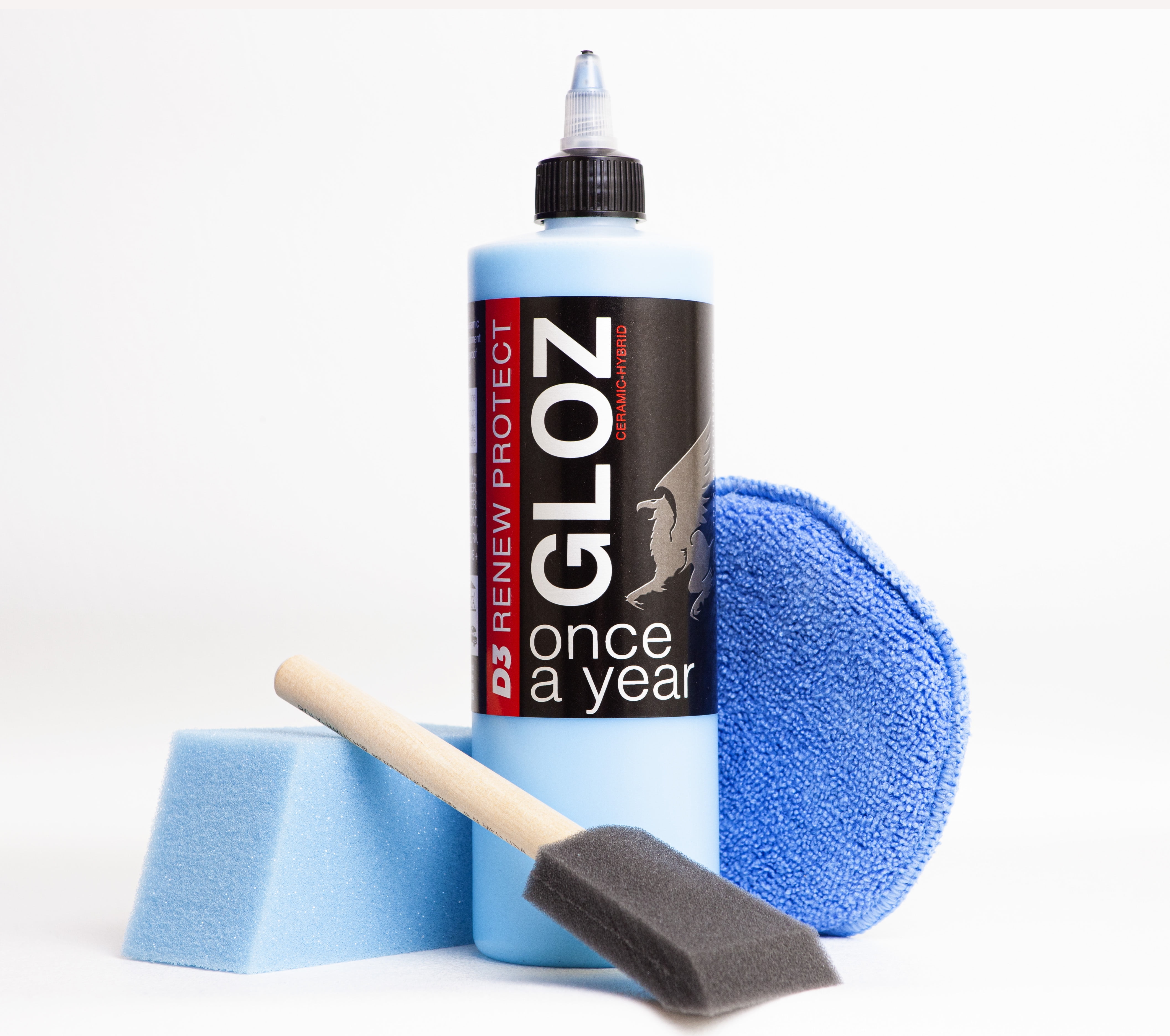 GLOZ High-Gloss Ceramic-Hybrid Semipermanent Protectant for Tire ...
