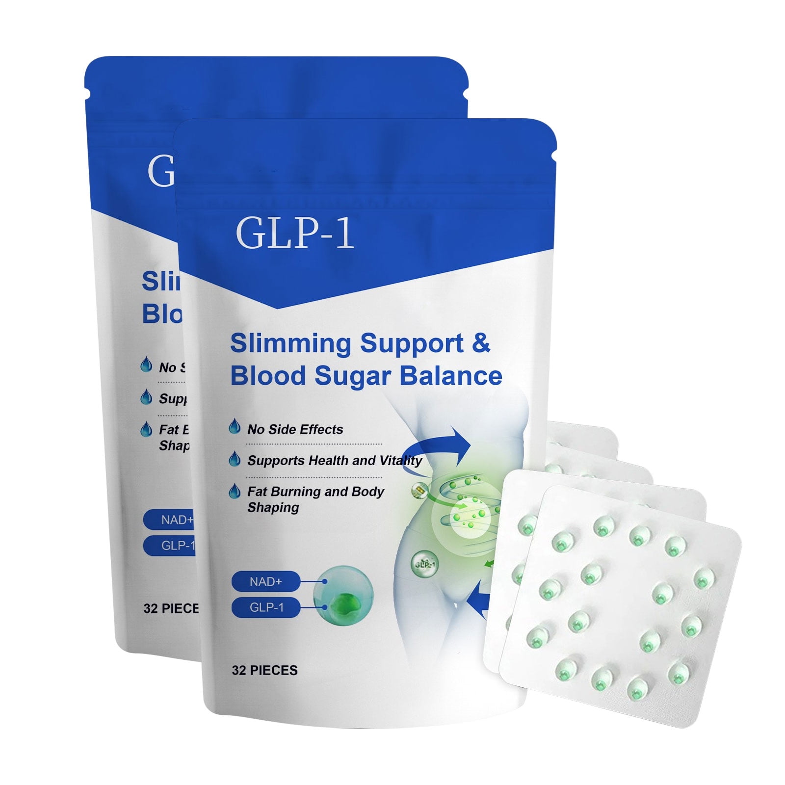 GLP-1 Oral Melt Pearls, GLP-1 Natural Melt Pearls, Promote Digestion ...
