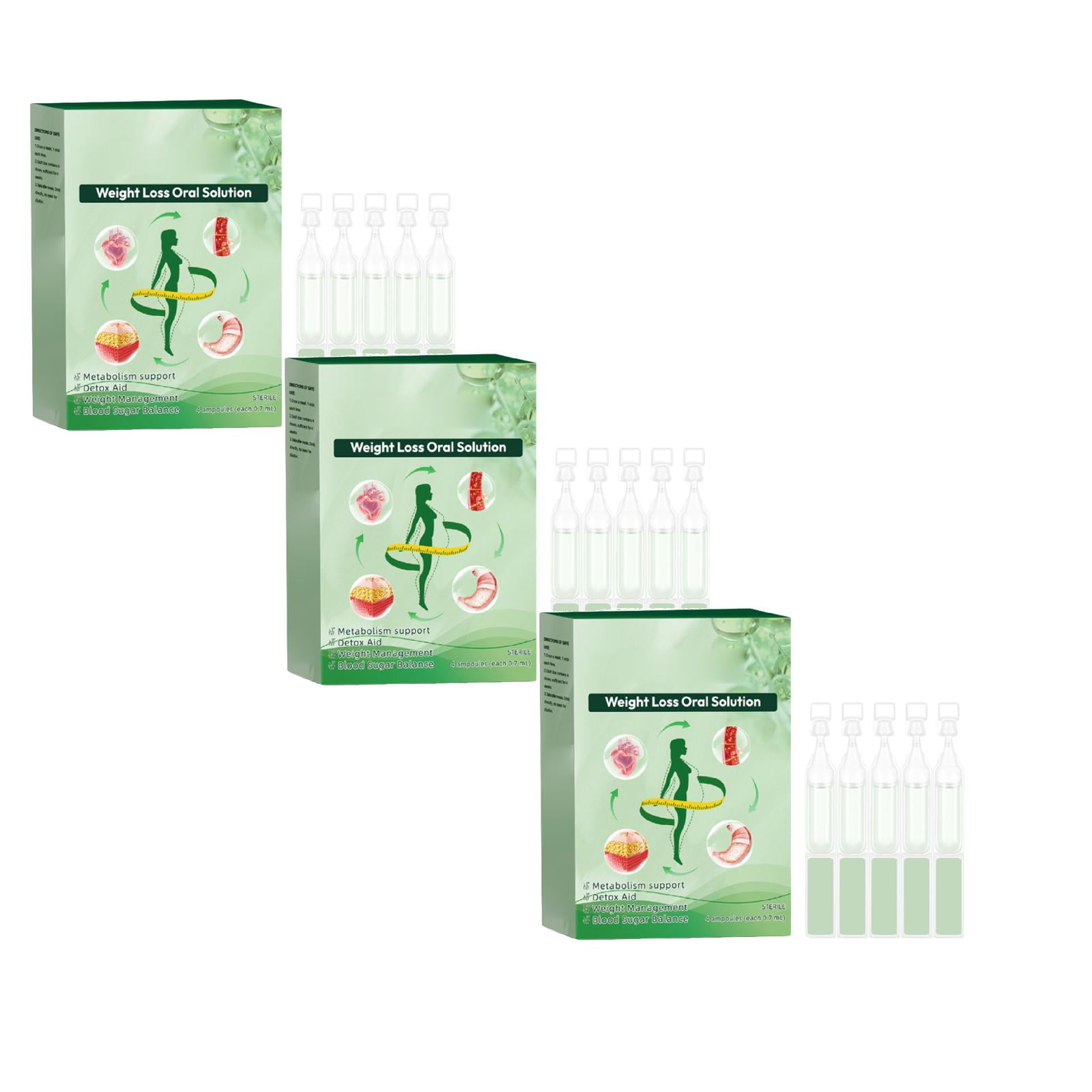 GLP-1 Oral Solution & Peptide Serum: Five-Piece Gender-Neutral Kit with ...