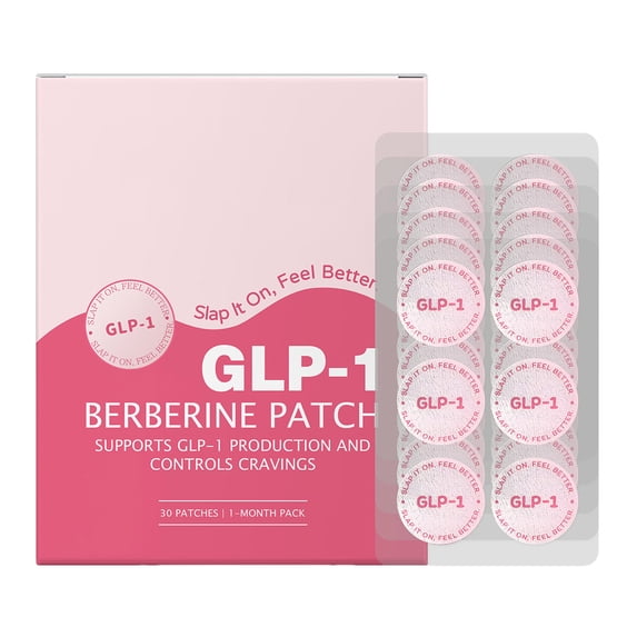 GLP-1 Patches with L Glutamine, Chromium, Cinnamon, Pomegranate and ...