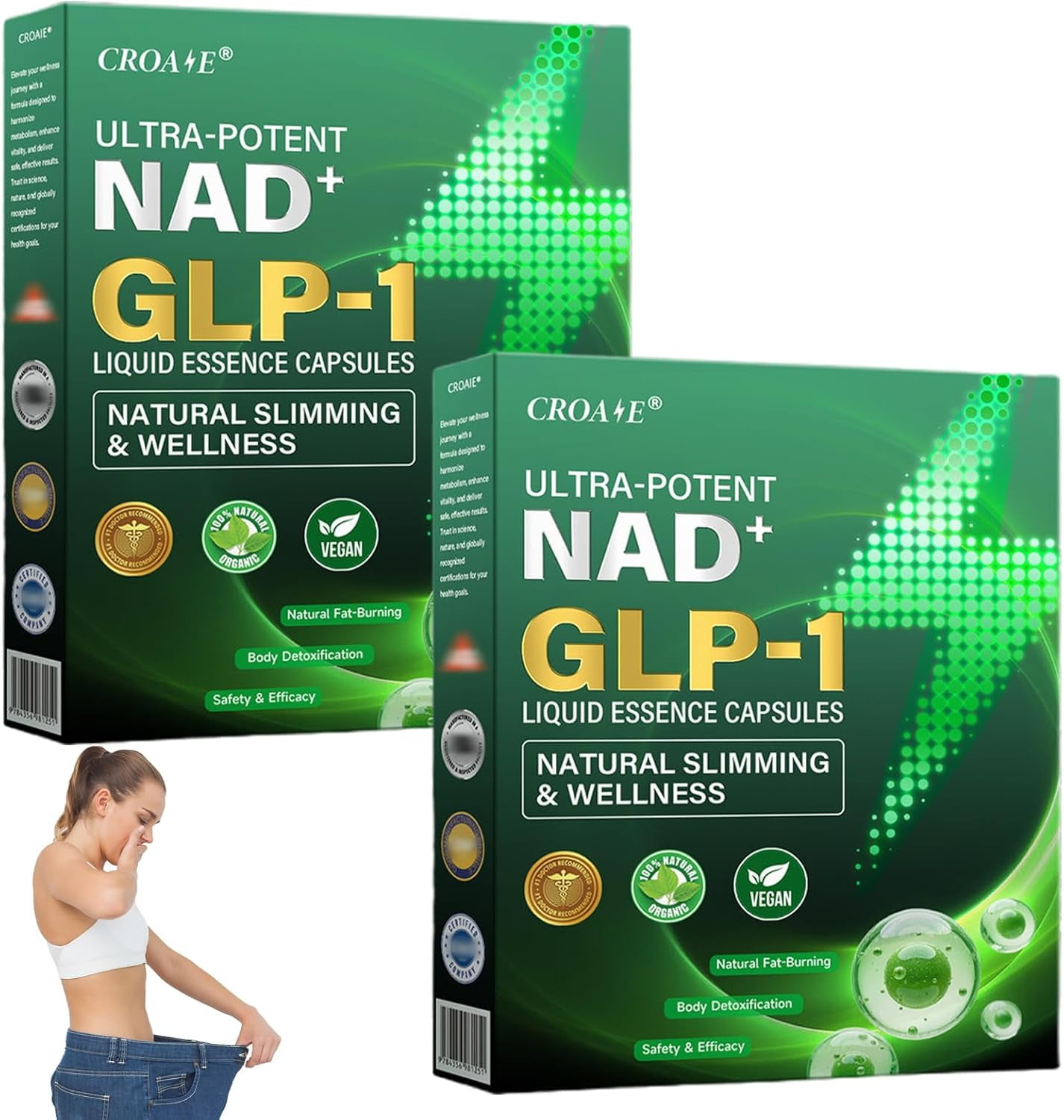 GLP-1 Ultra Concentrated Essence Liquid Pearls, Natural Advanced Body ...