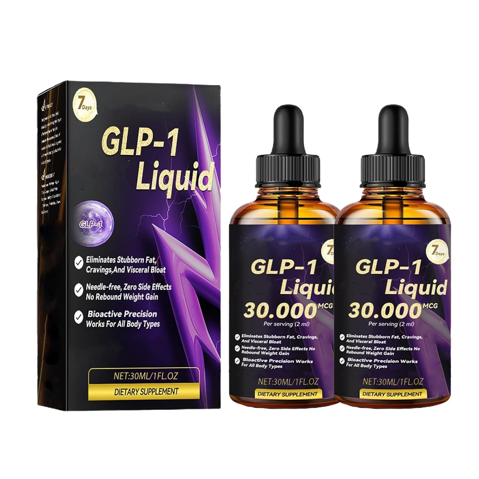 GLP-1 liquid, Professional GLP-1 Drops Effectively relieves burden ...