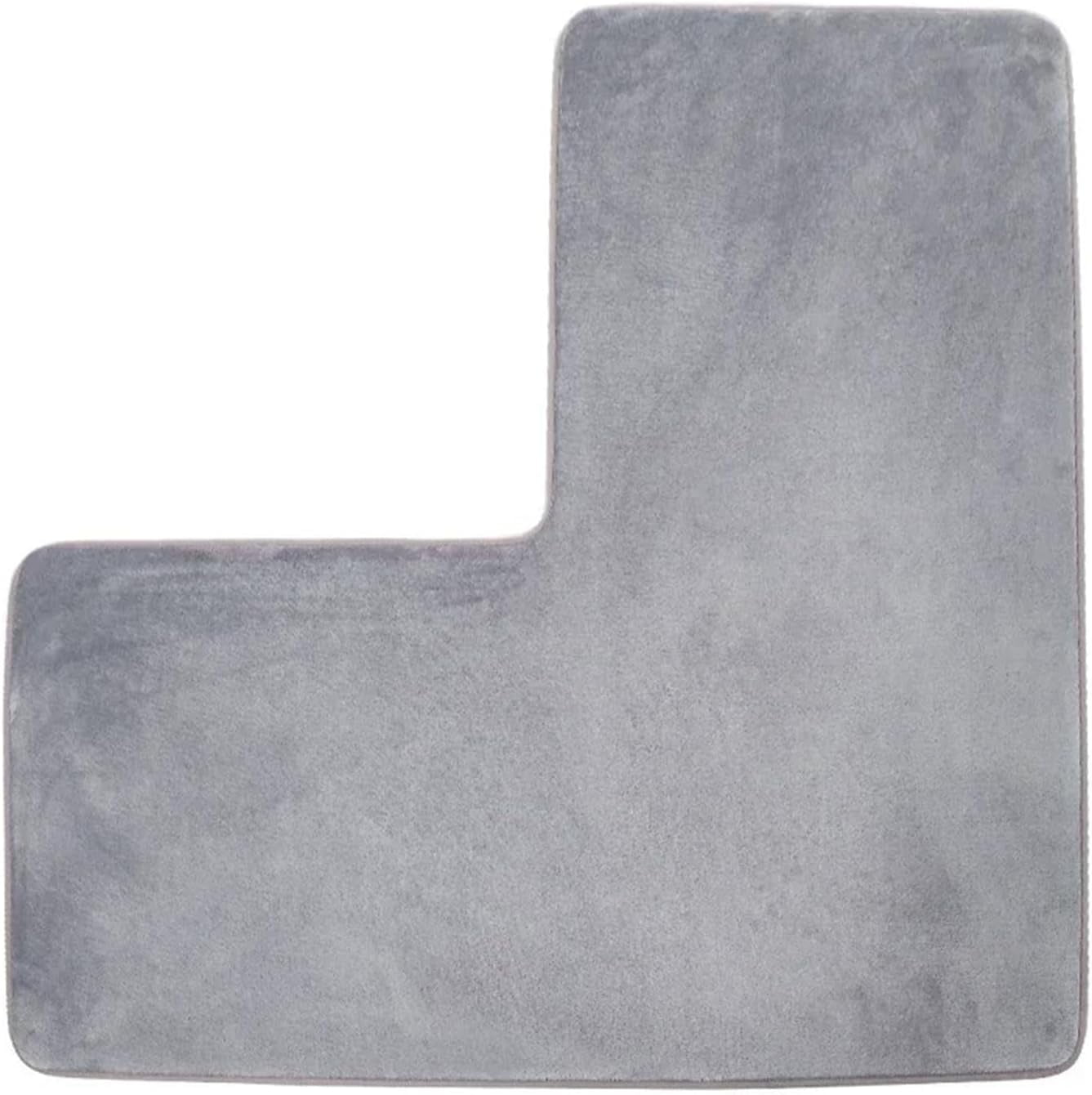 GLQGS L-Shaped Bathroom Mat, Bathroom Carpet, Corner Bathroom Mat ...