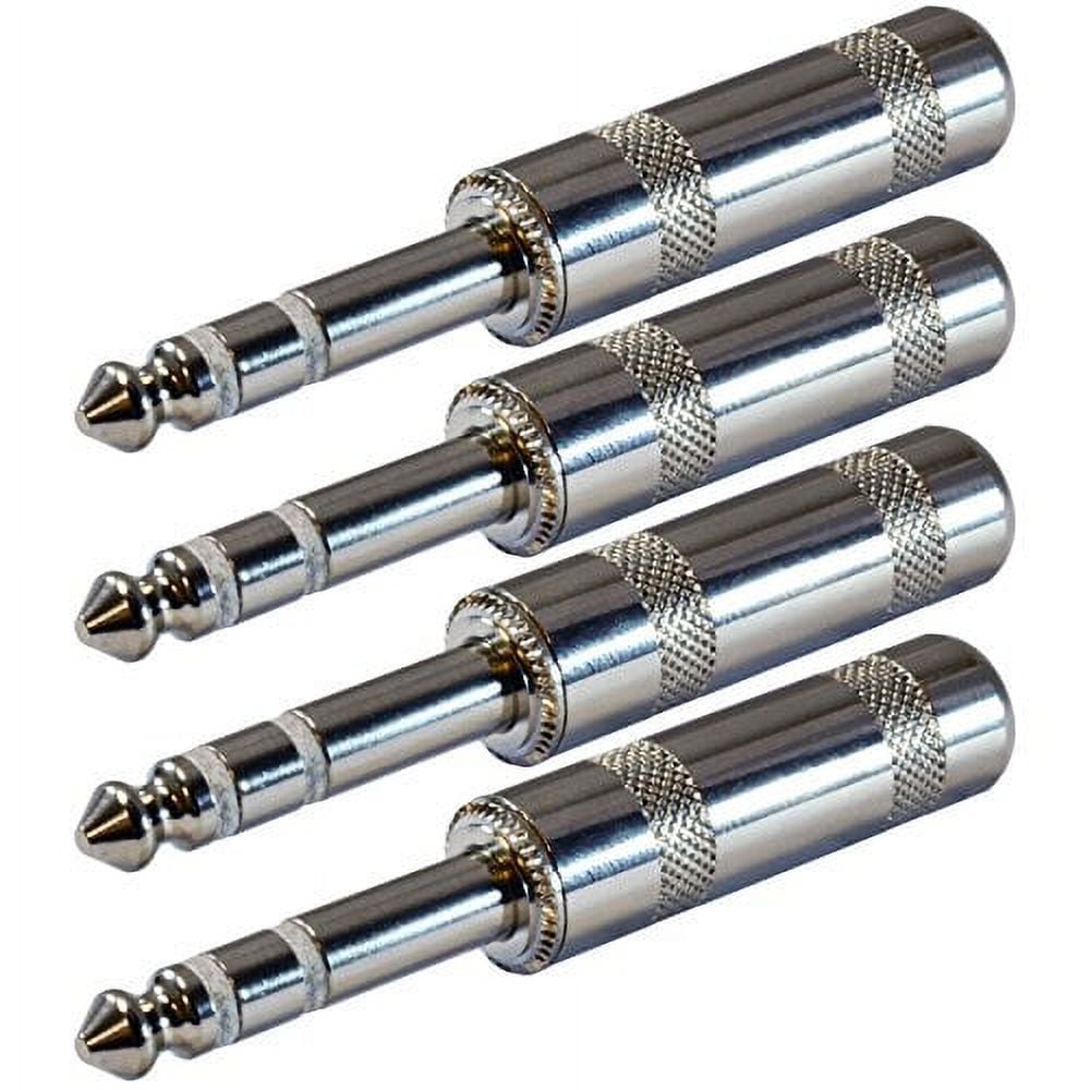 GLS Audio 1/4" Plugs for Patch Cables, Balanced Cables, Snakes - TRS ...