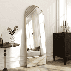 BEAUTYPEAK 71"x 26" Oversized Full Length Mirror Arch Standing Floor ...