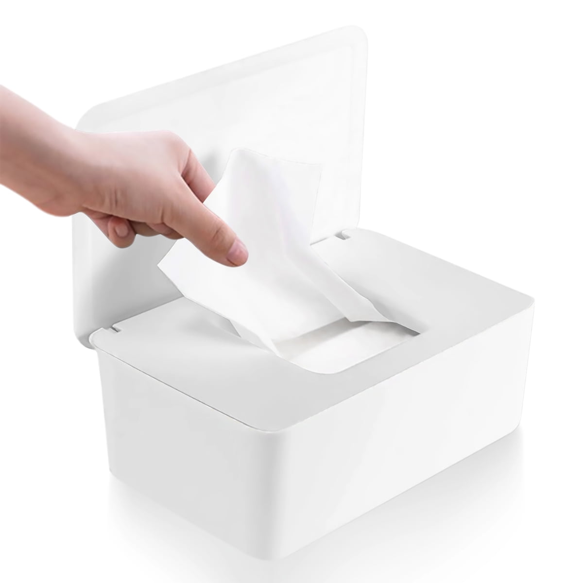 GLUAAE Wipe Container with Sealing Design Lid, Baby Wipes Dispenser for ...